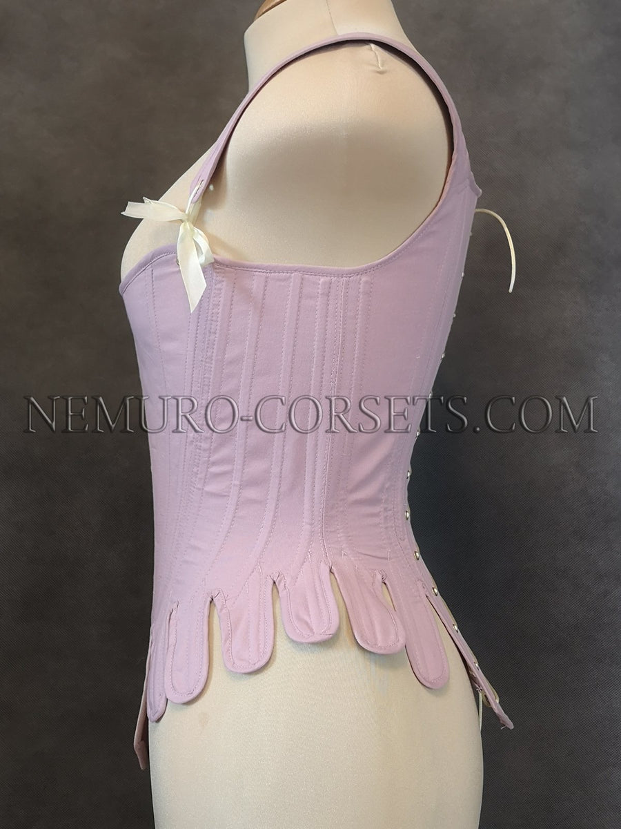 17-18th century stays with wooden busk - Custom at Nemuro-Corsets.com ...